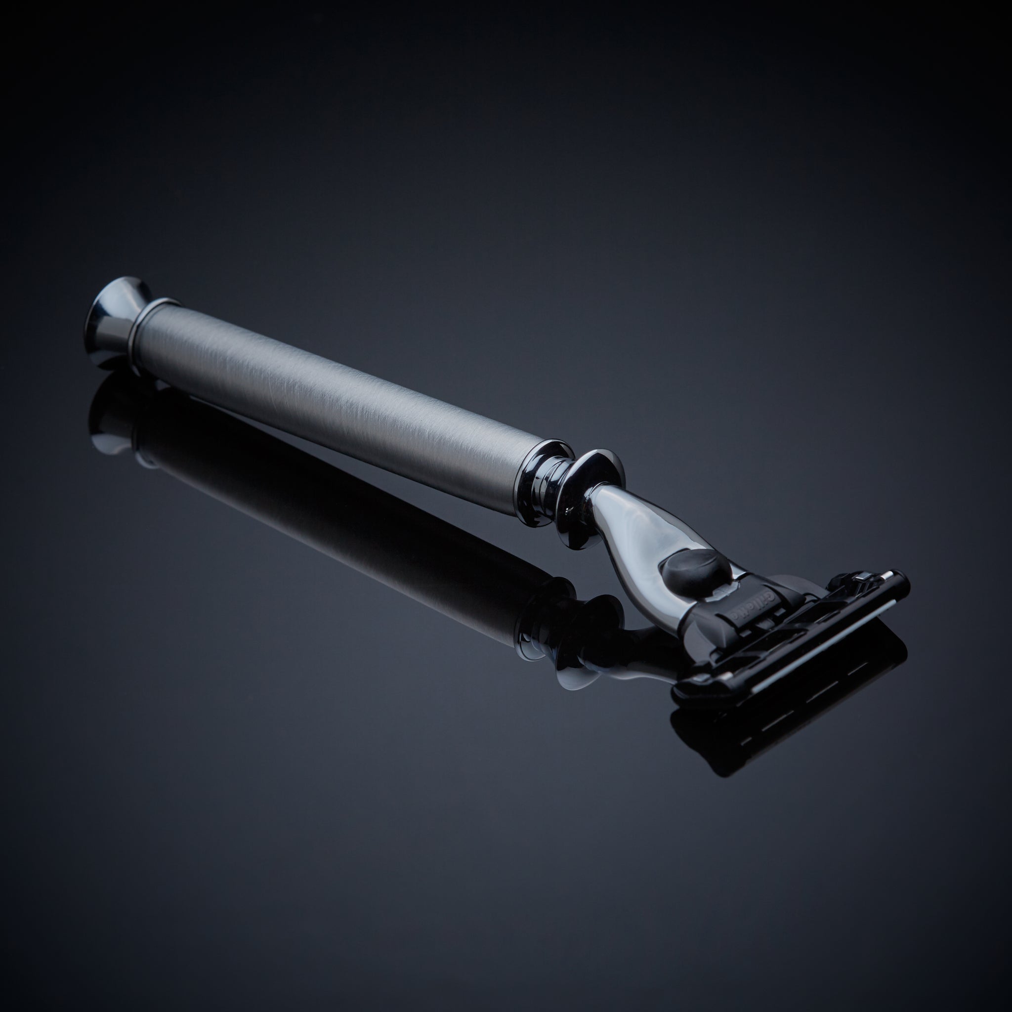 The Oslo Brushed Aluminum Razor – Imperium Razors