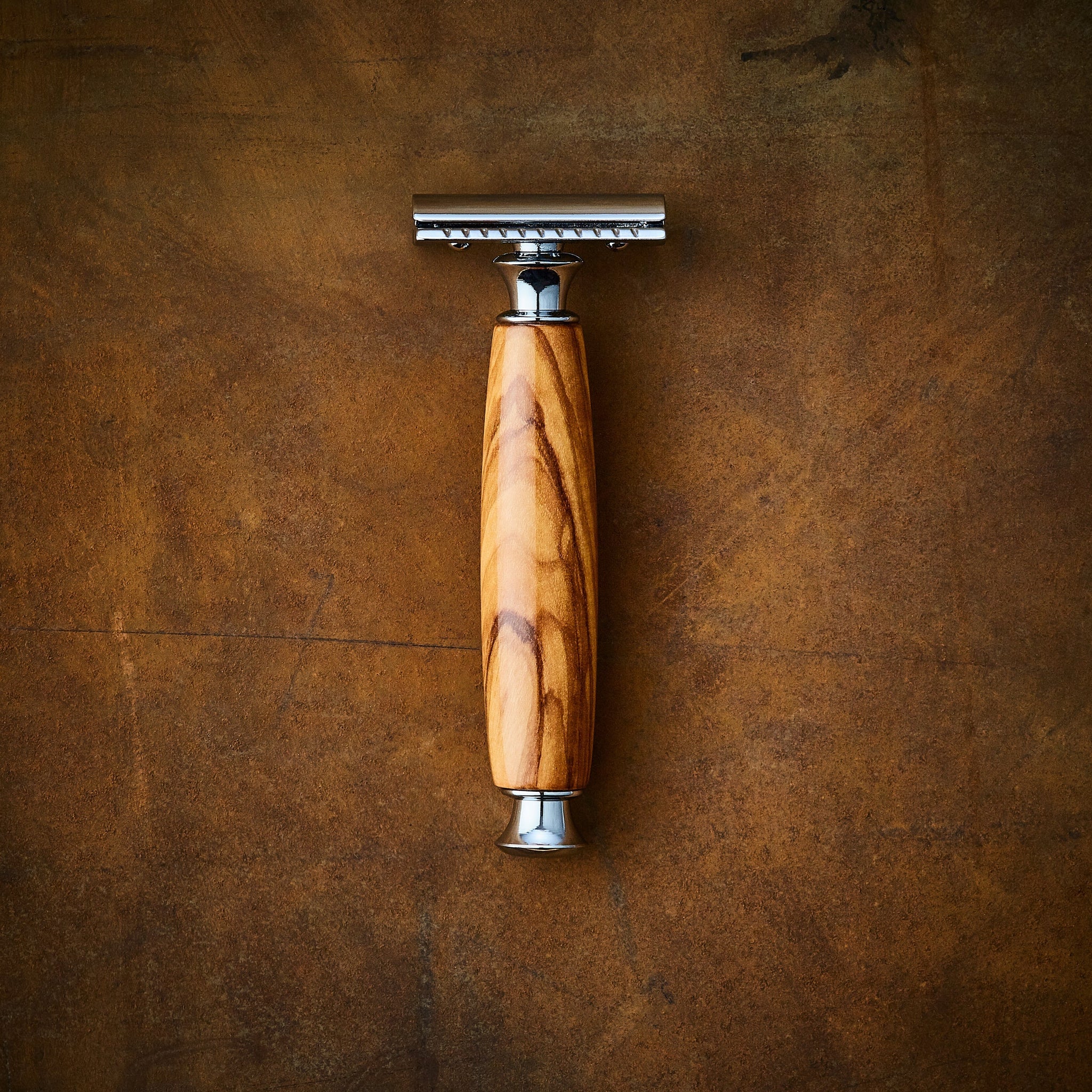 The Atlas Razor (Olivewood) | Imperium Shaving – Imperium Razors
